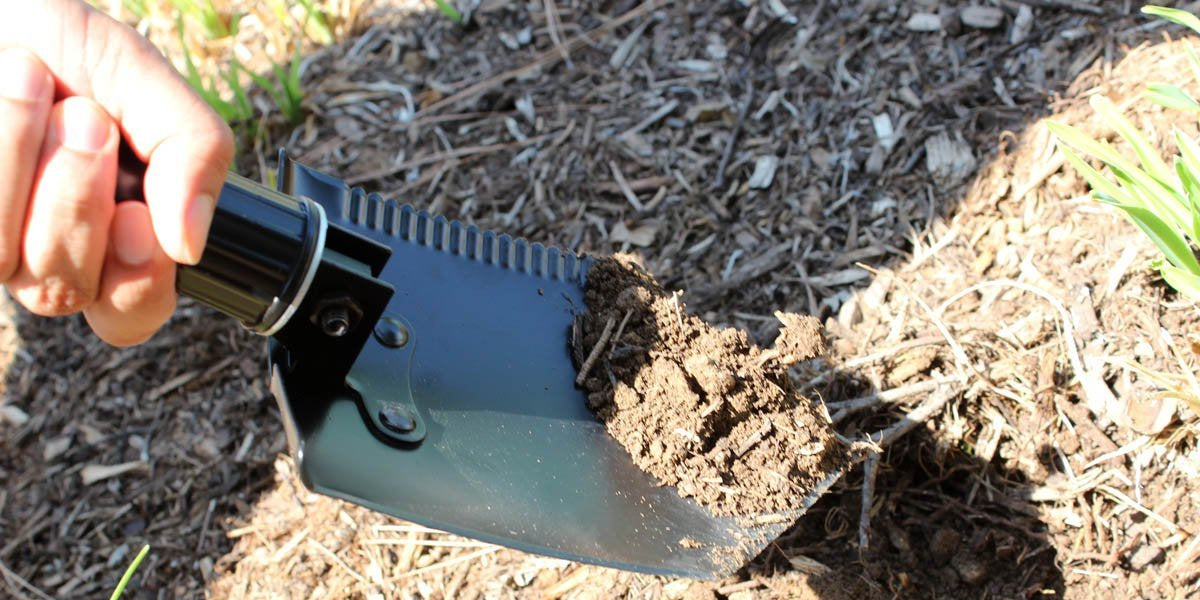 Steel Tri Fold Shovel with Carrying Case – Sluiceboy Prospecting LLC