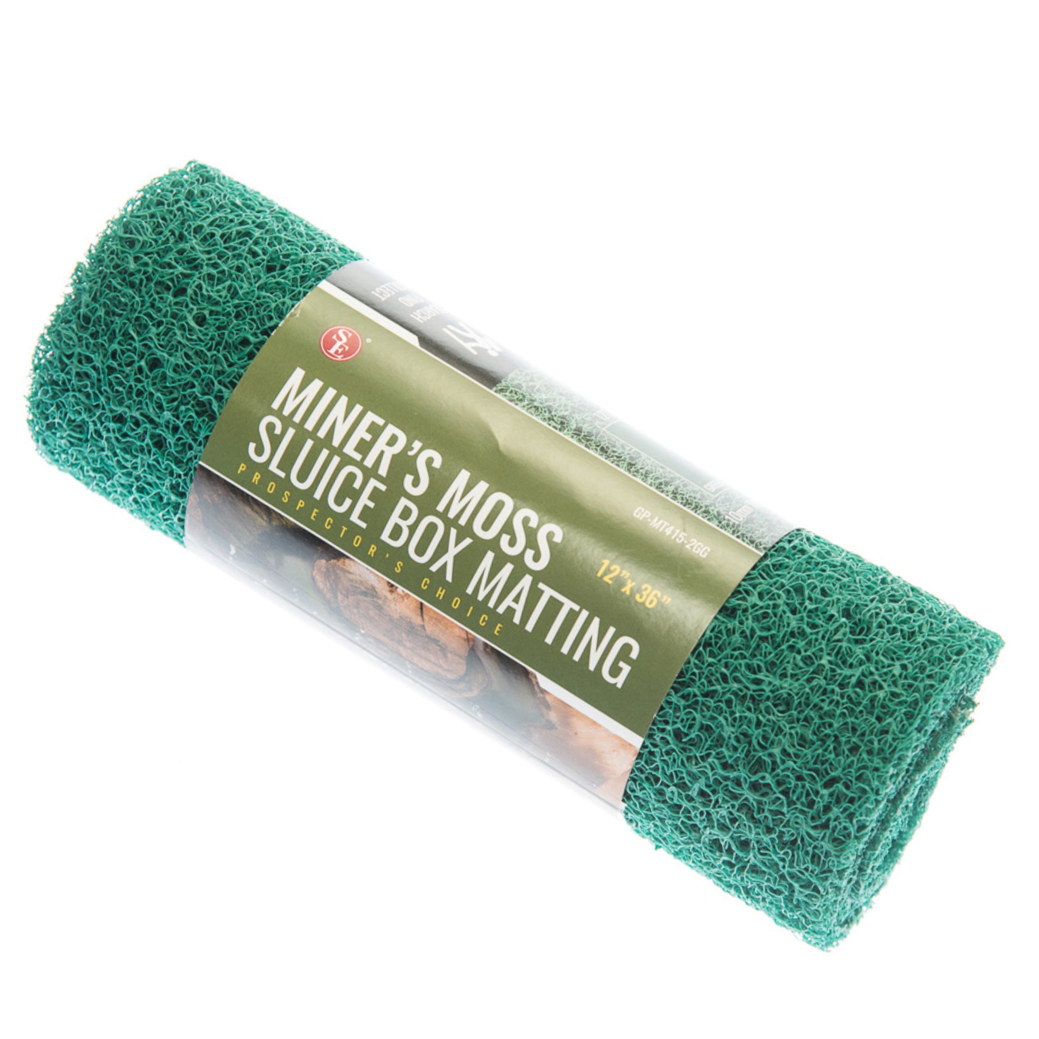 Miner's Moss | 12" x 36" | 10mm | GREEN – Sluiceboy Prospecting LLC