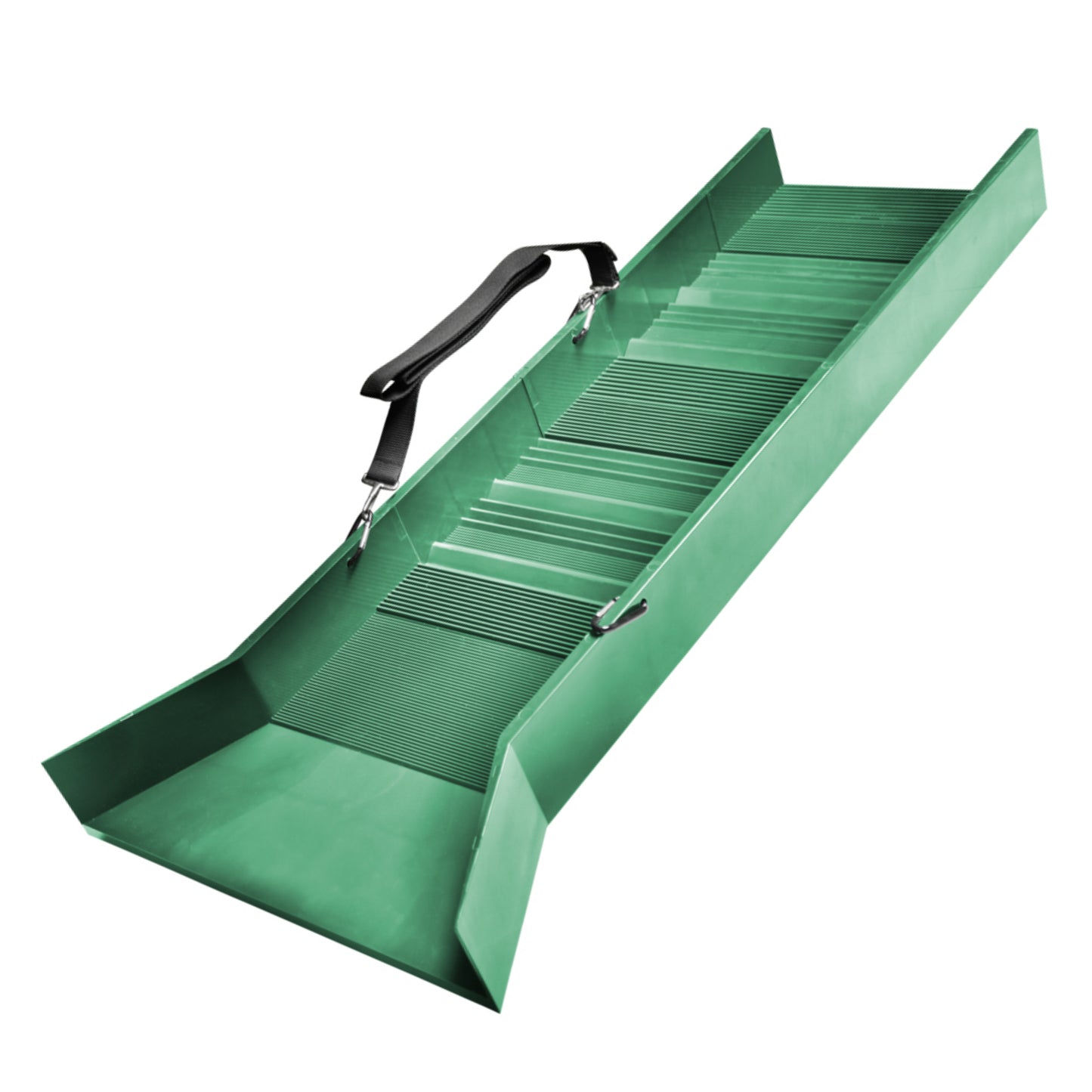 30" Light Weight Green Sluice Box With Shoulder Strap – Sluiceboy ...